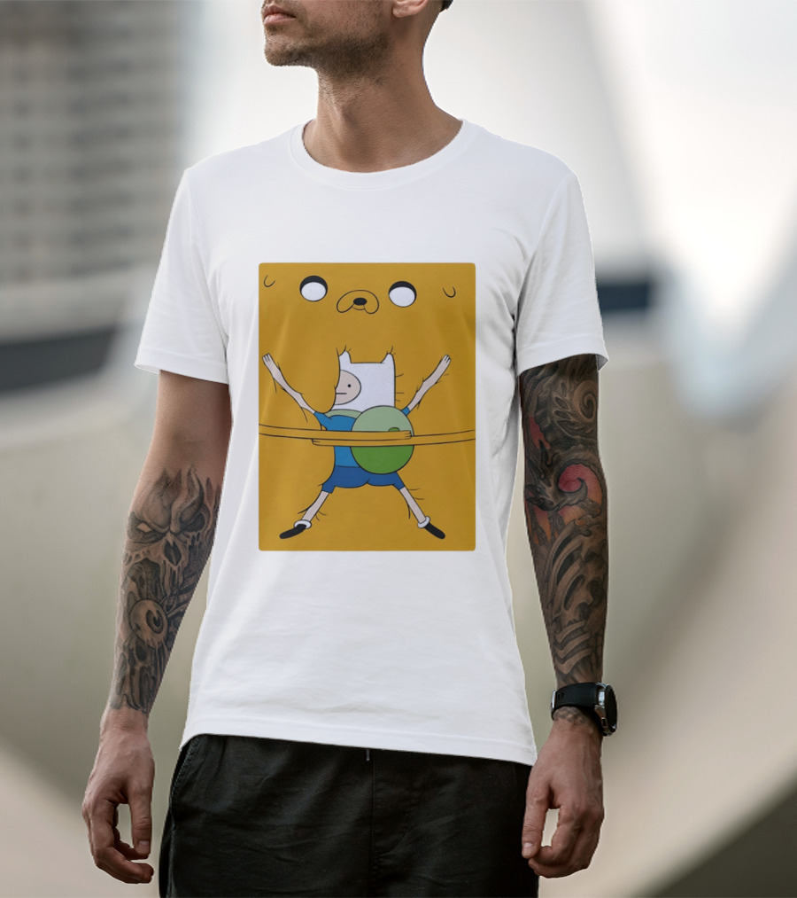 Adventure Time Finn And Jake Bro Hug T-Shirt