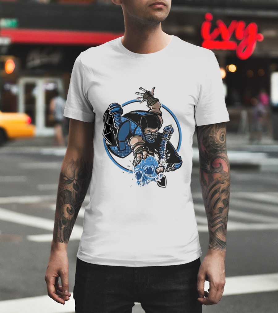 Sub Zero Mortal Kombat X Venom Amazing Spider Man 300 Cover T-Shirt