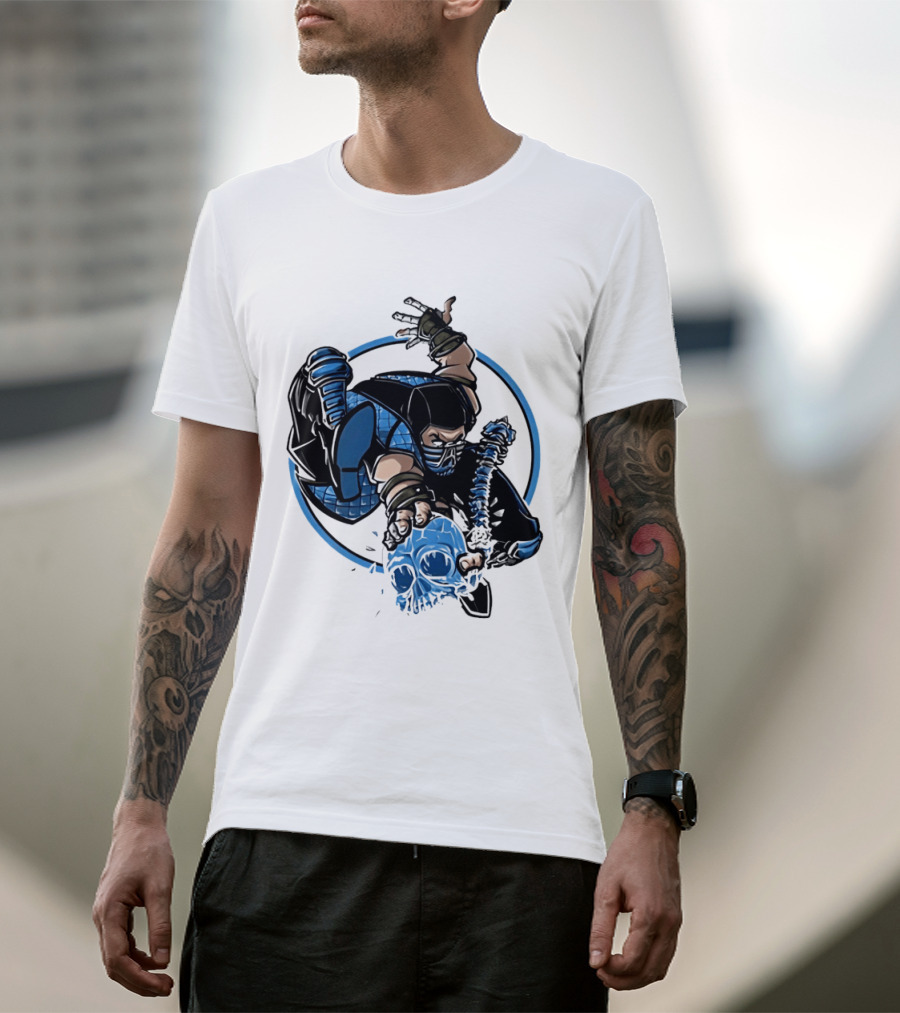 Sub Zero Mortal Kombat X Venom Amazing Spider Man 300 Cover T-Shirt