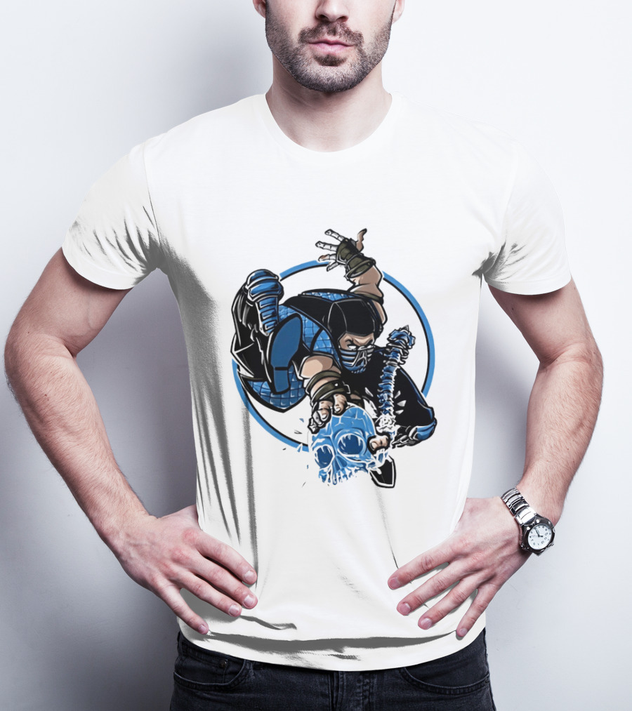 Sub Zero Mortal Kombat X Venom Amazing Spider Man 300 Cover T-Shirt