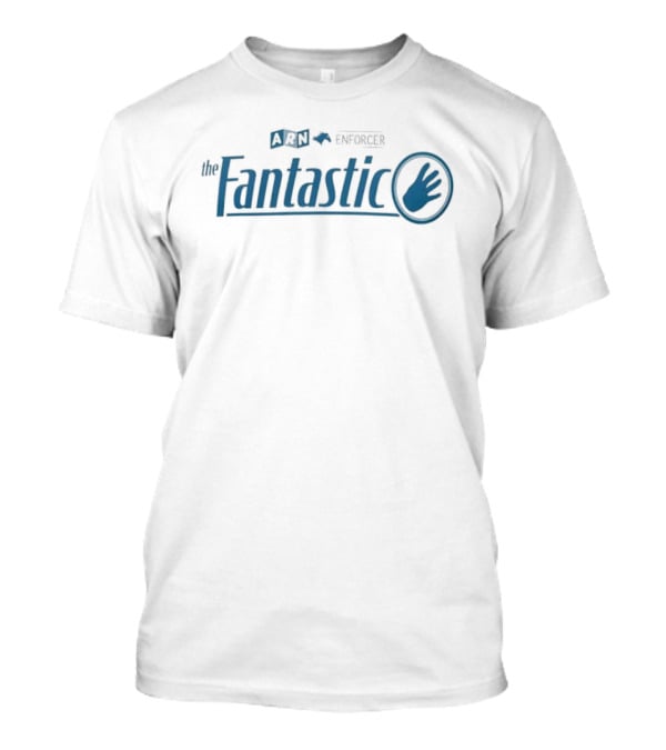 Nice Enforcer The Fantastic Blue Handprint T-Shirt
