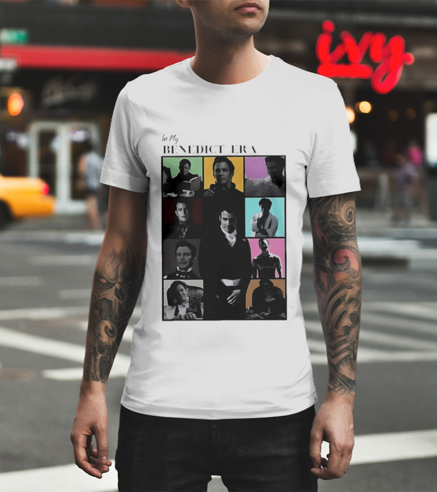 Benedict Bridgerton Collage Photo Compilation T-Shirt