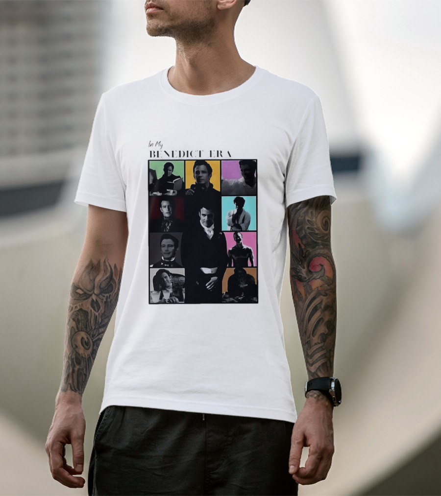 Benedict Bridgerton Collage Photo Compilation T-Shirt