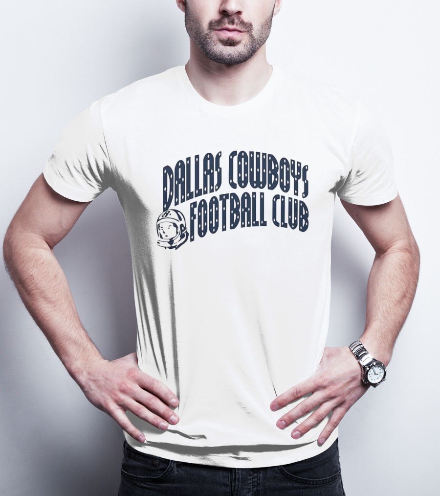 Dallas Cowboys Football Club Vintage Helmet T-Shirt