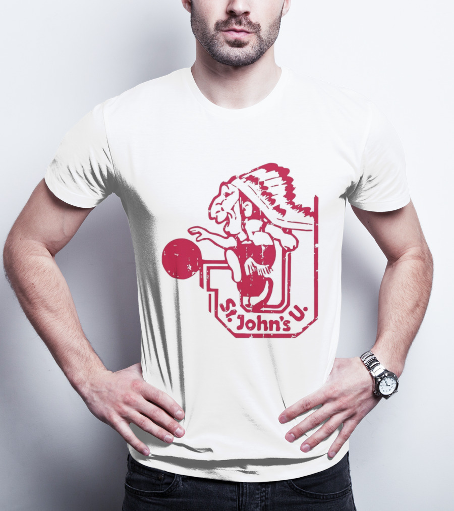 St John's University 1974 1988 Basketball T-Shirt