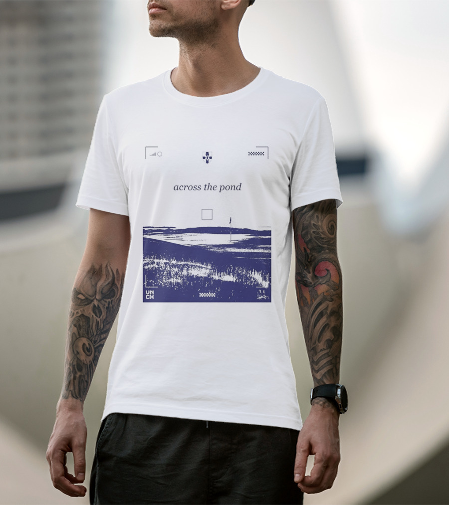 Across The Pond UNCC Soccer Team Tower Bridge T-Shirt