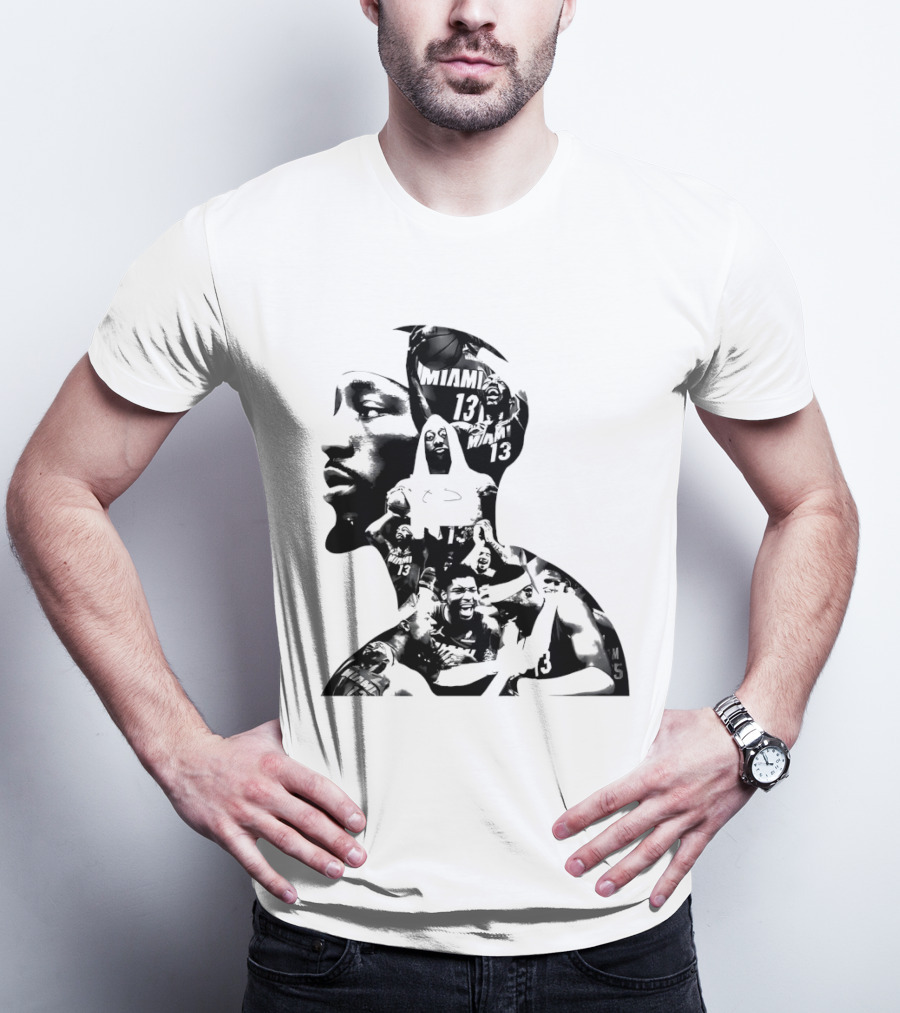 Miami 13 Bam Adebayo Basketball 83 Points T-Shirt
