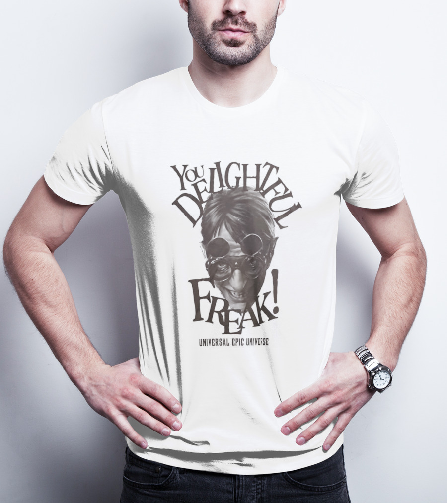 You Delightful Freak Universal Epic Universe Skull T-Shirt