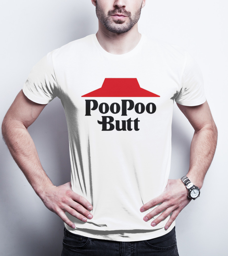 PooPoo Butt Pizza Hut T-Shirt