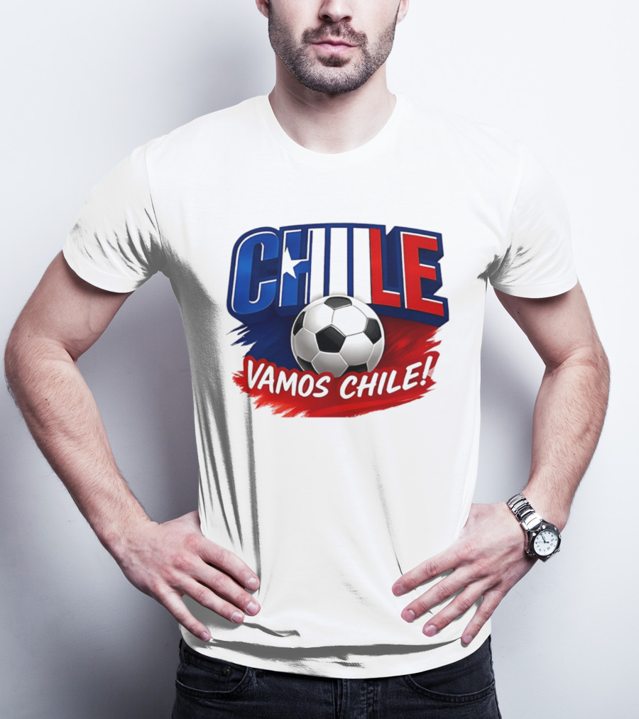 Chile Vamos Chile Soccer Enthusiast Spirit T-Shirt