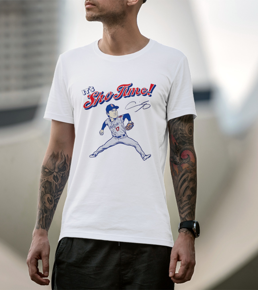 Los Angeles Shohei Ohtani It's ShoTime Dodgers 17 T-Shirt