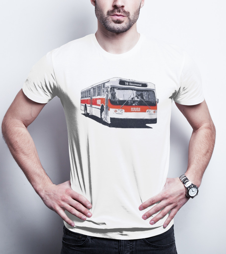 Mike Lynch Route 19 Dezmond City Bus T-Shirt