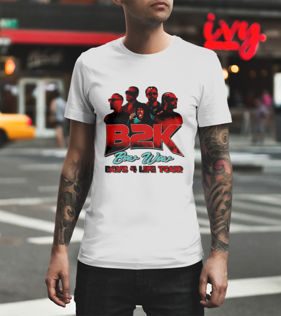 B2K Bow Wow Boys 4 Life Tour 2026 Concert T-Shirt