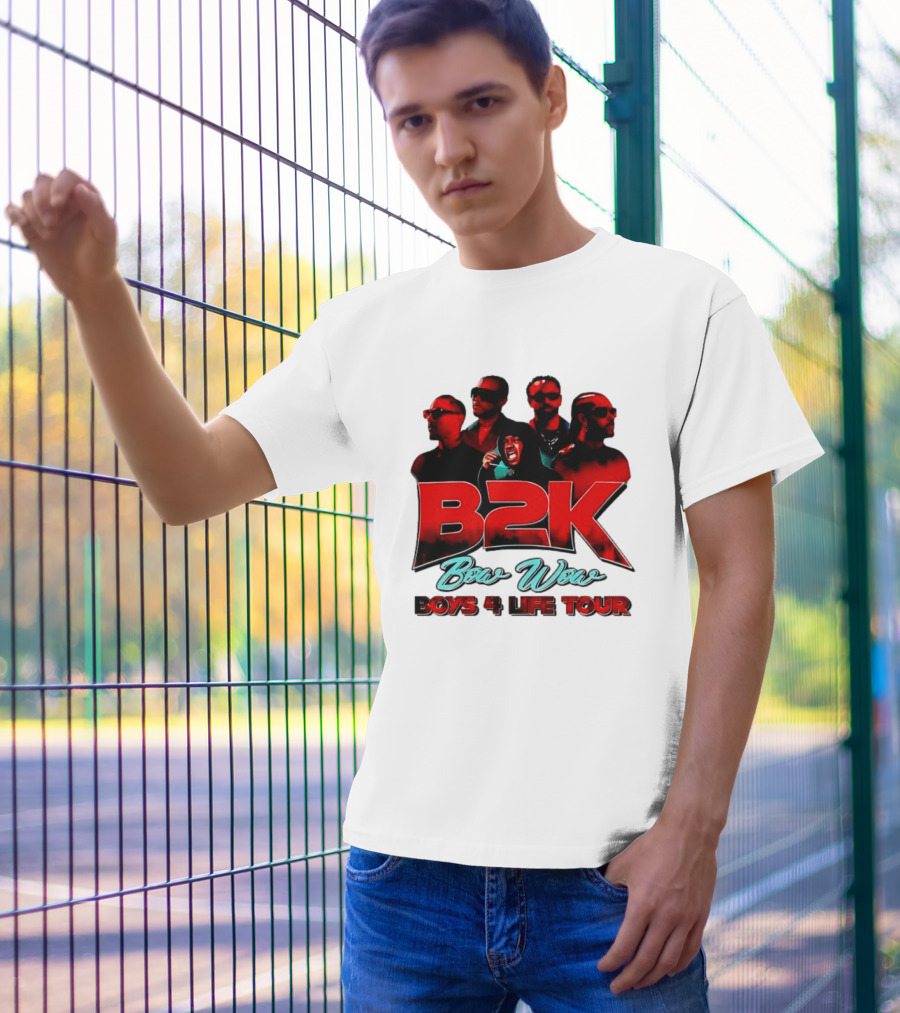 B2K Bow Wow Boys 4 Life Tour 2026 Concert T-Shirt