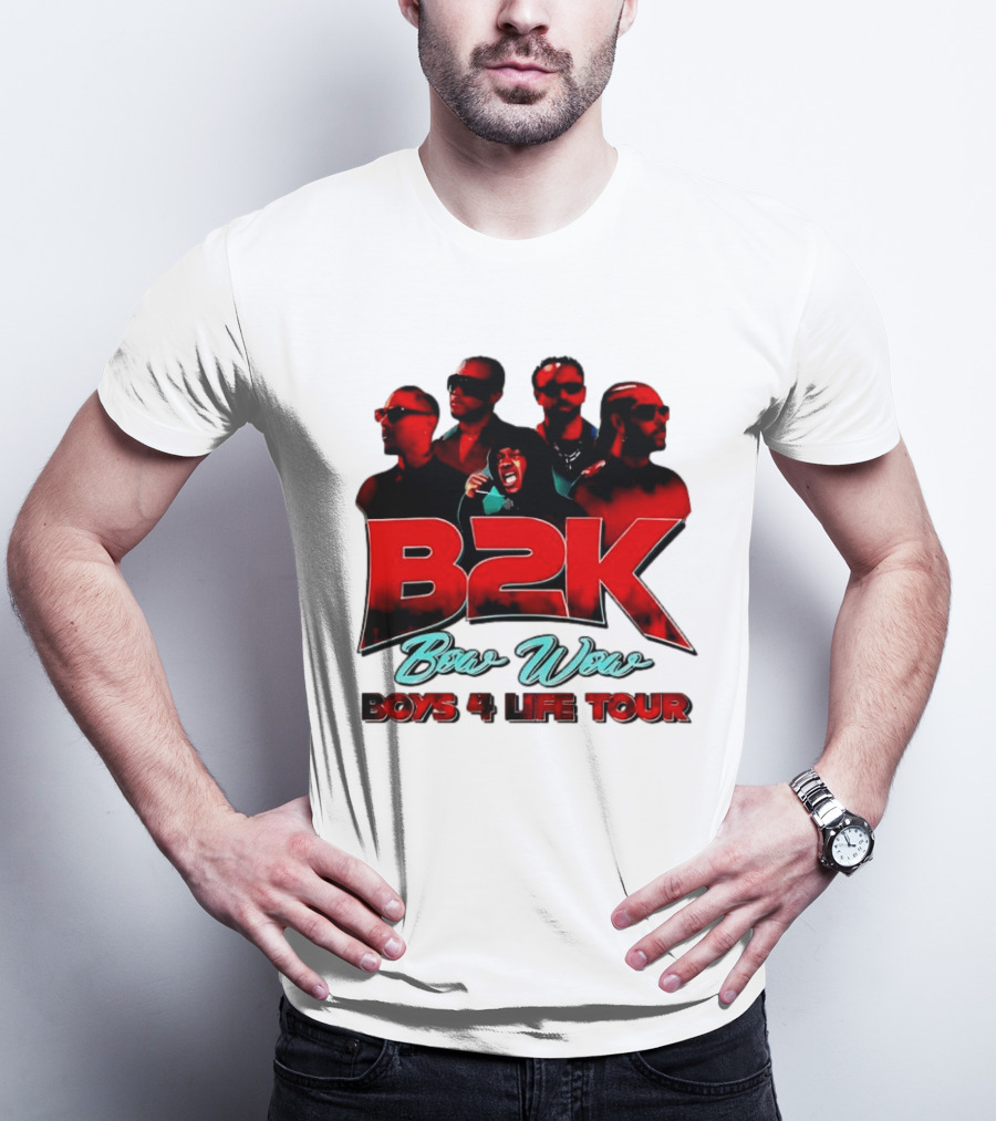 B2K Bow Wow Boys 4 Life Tour 2026 Concert T-Shirt