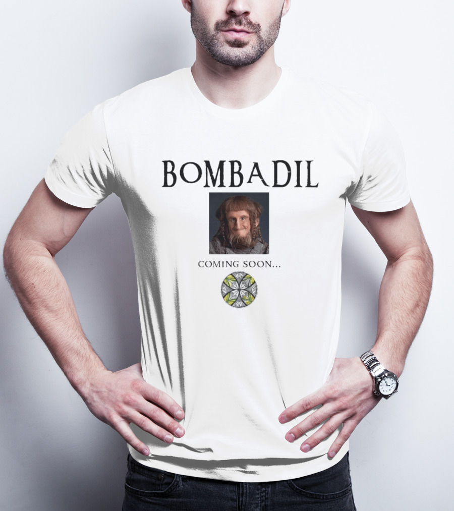 Bombadil Coming Soon Medieval Character With Celtic T-Shirt