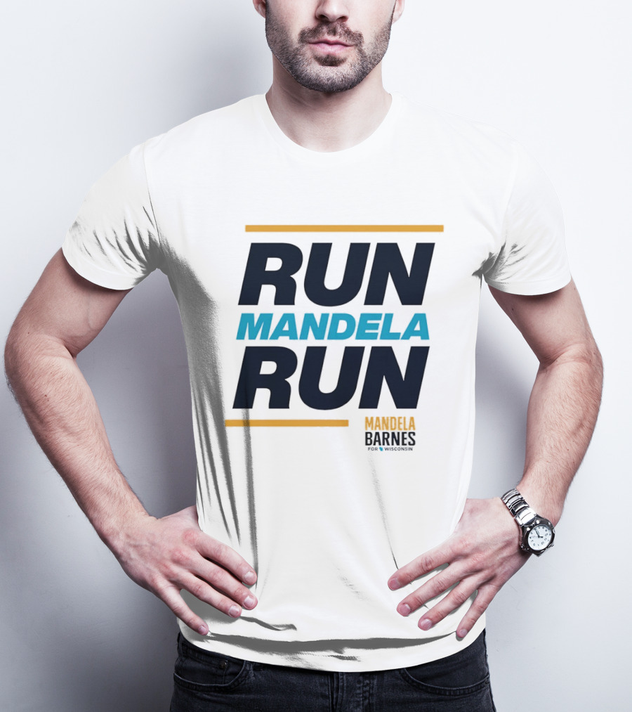 Run Mandela Run Mandela Barnes For Senate T-Shirt