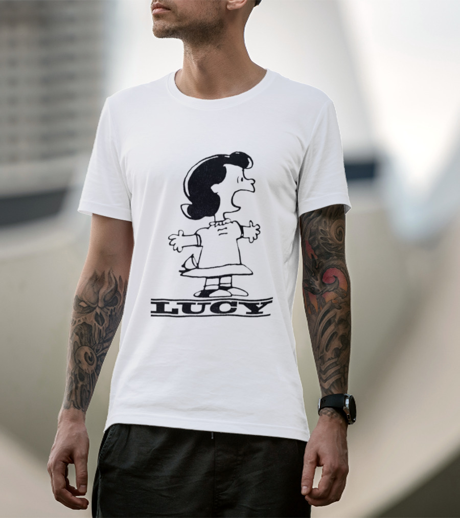 Lucy Van Pelt Peanuts Vintage Character 1960 T-Shirt