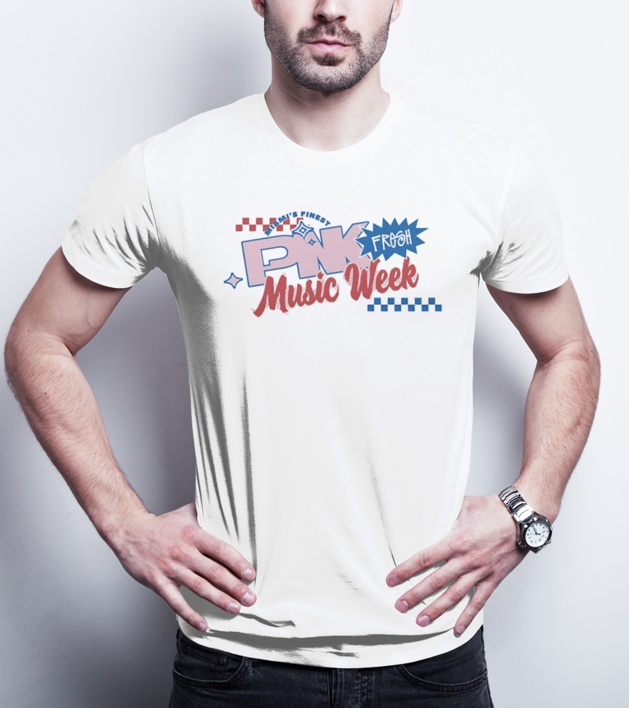 Miami's Finest PNK Fresh Music Week T-Shirt