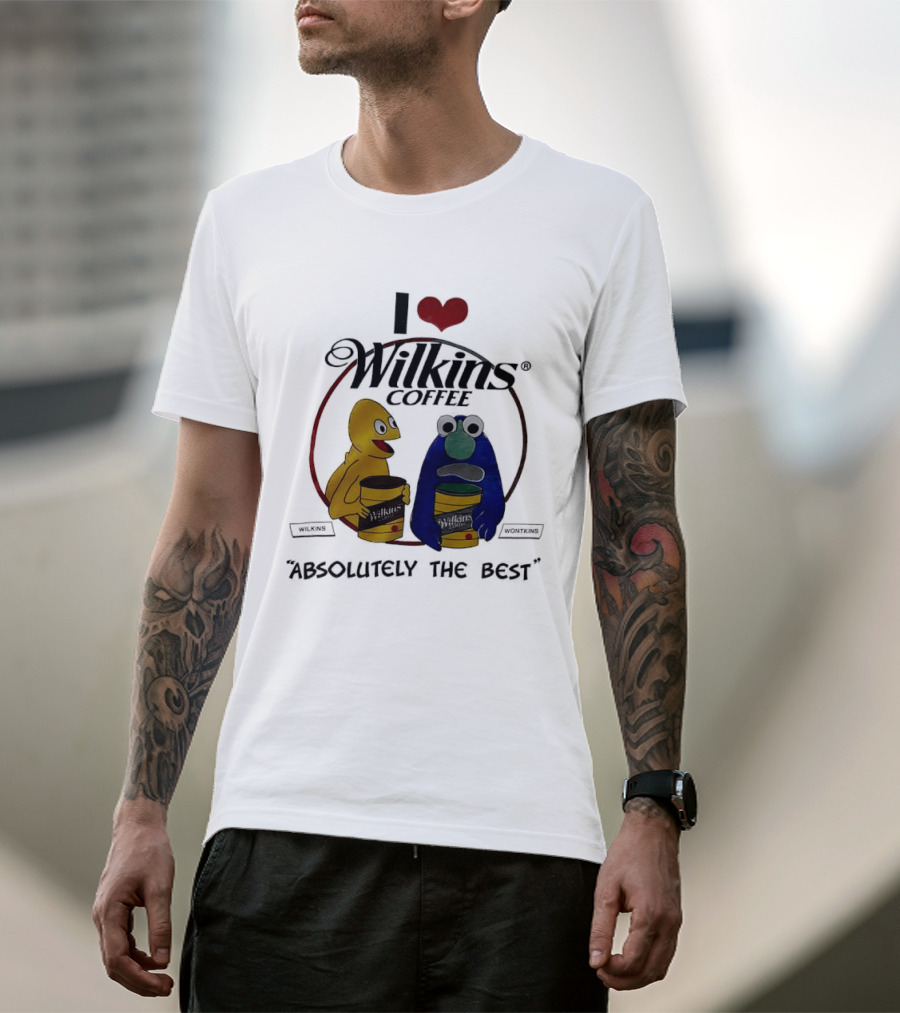 I Love Wilkins Coffee Absolutely The Best T-Shirt