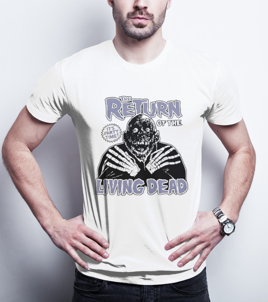 The Return Of The Living Dead It's Party Time Horror T-Shirt