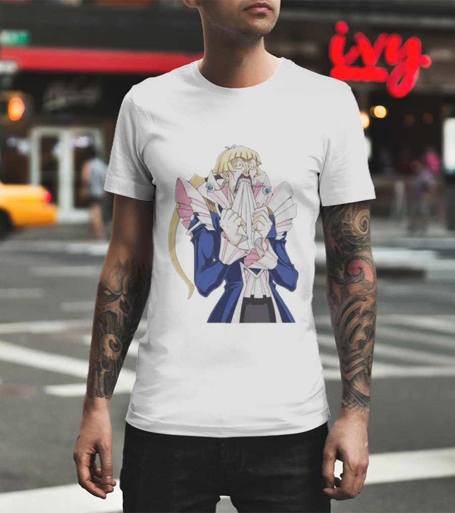 Vellian Crowler Hilarious Reaction Yu Gi Oh GX T-Shirt
