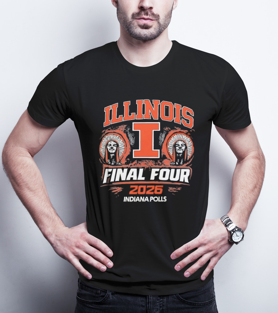 Illinois Final Four 2023 Indiana Pols Fighting Illini T-Shirt