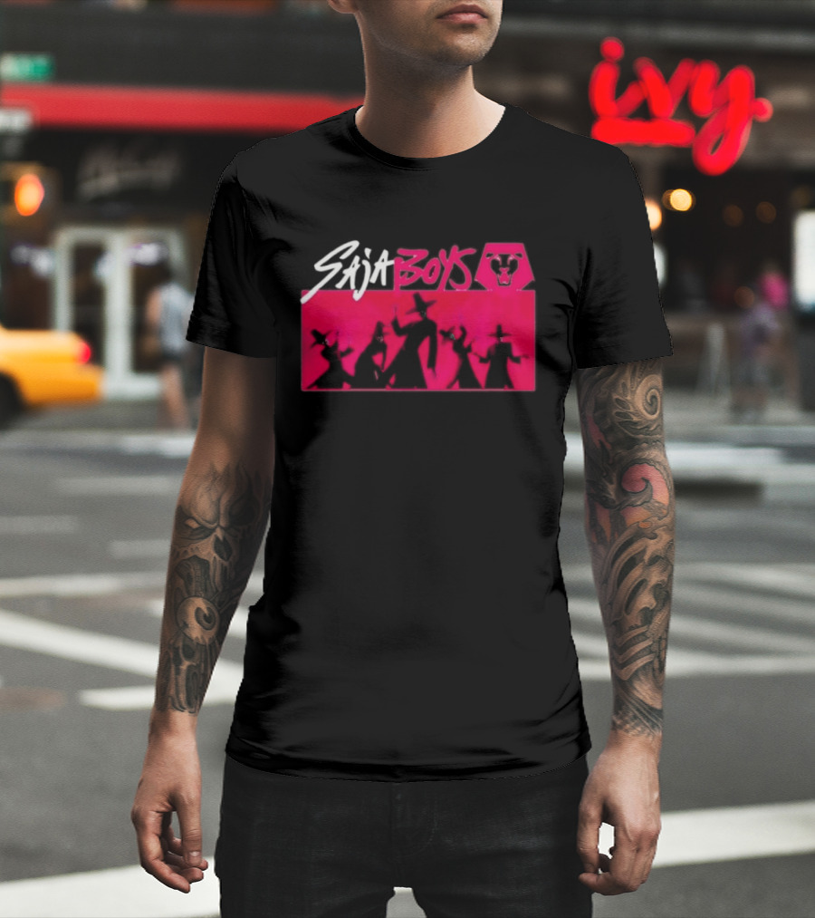 Saja Boys K Pop Demon Hunters Red T-Shirt