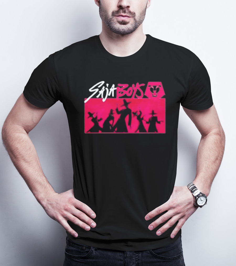 Saja Boys K Pop Demon Hunters Red T-Shirt