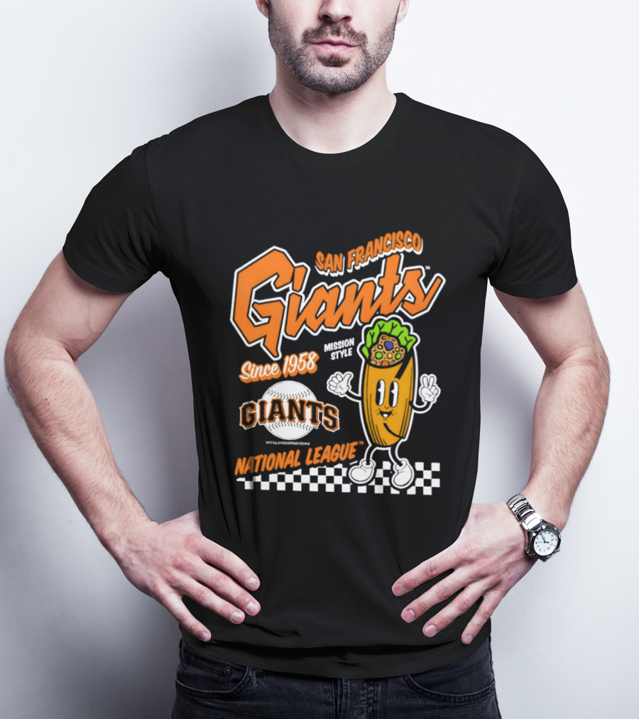 San Francisco Giants Mission Style Since 1958 National League T-Shirt