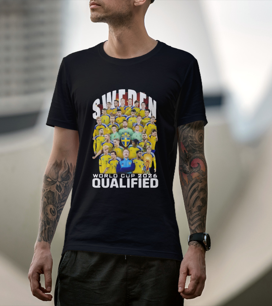 Sweden World Cup 2026 Qualified T-Shirt