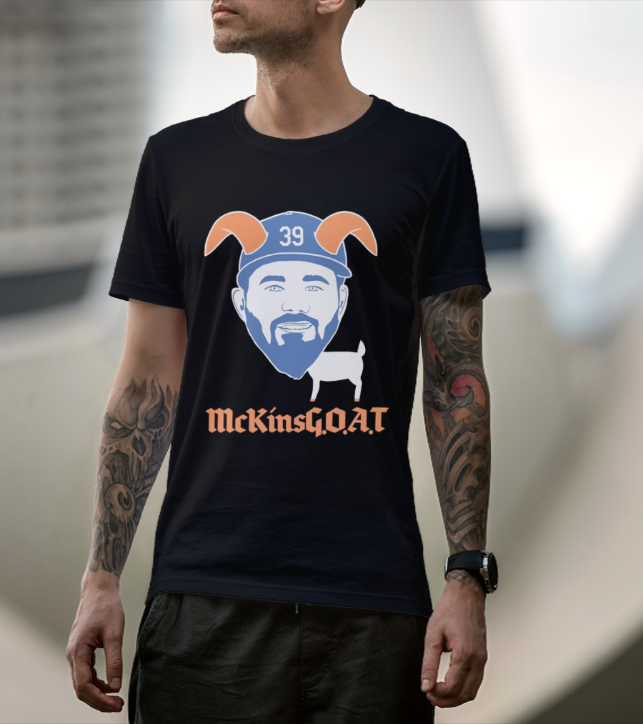 Zach McKinstry McKinsGOAT 39 Detroit Tigers T-Shirt