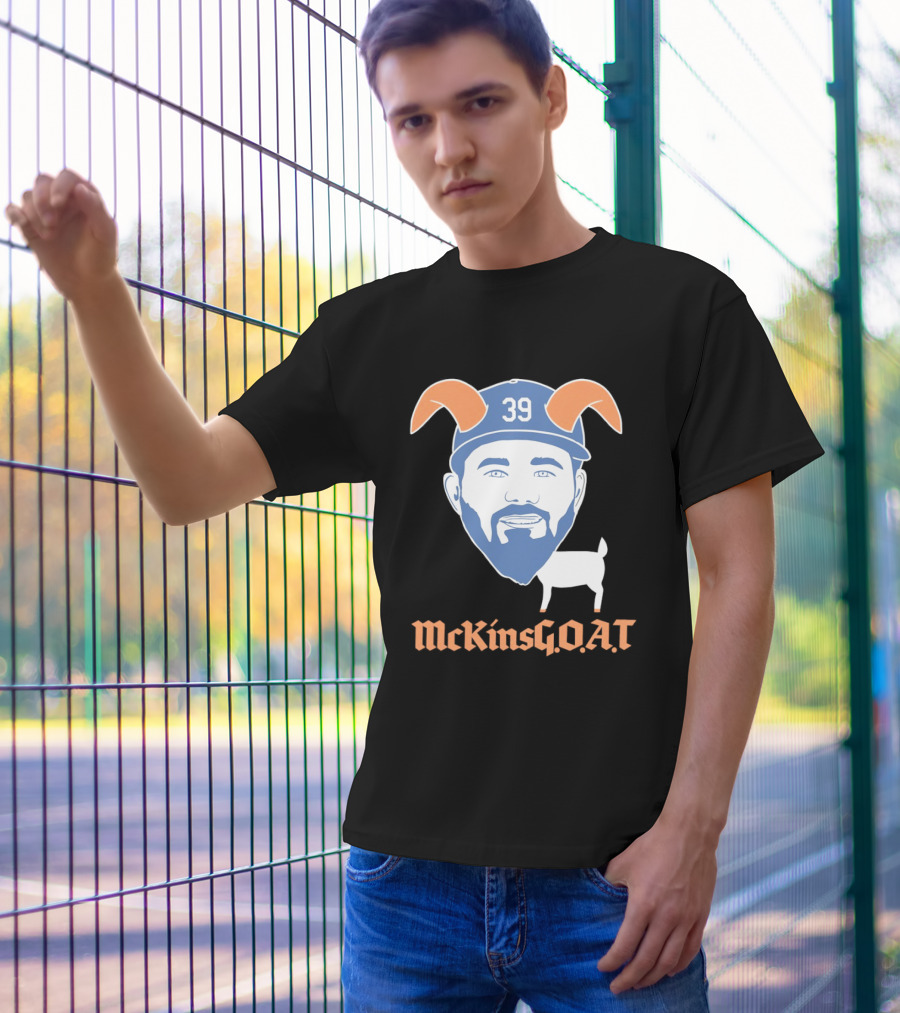 Zach McKinstry McKinsGOAT 39 Detroit Tigers T-Shirt