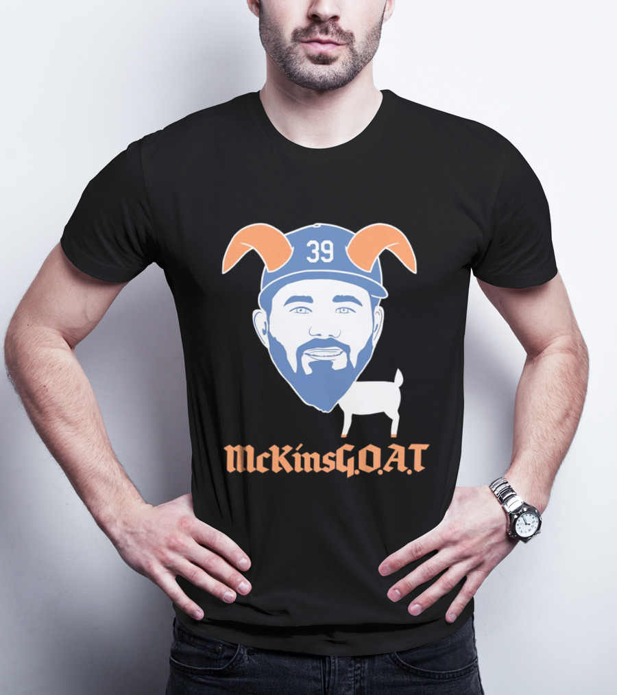 Zach McKinstry McKinsGOAT 39 Detroit Tigers T-Shirt