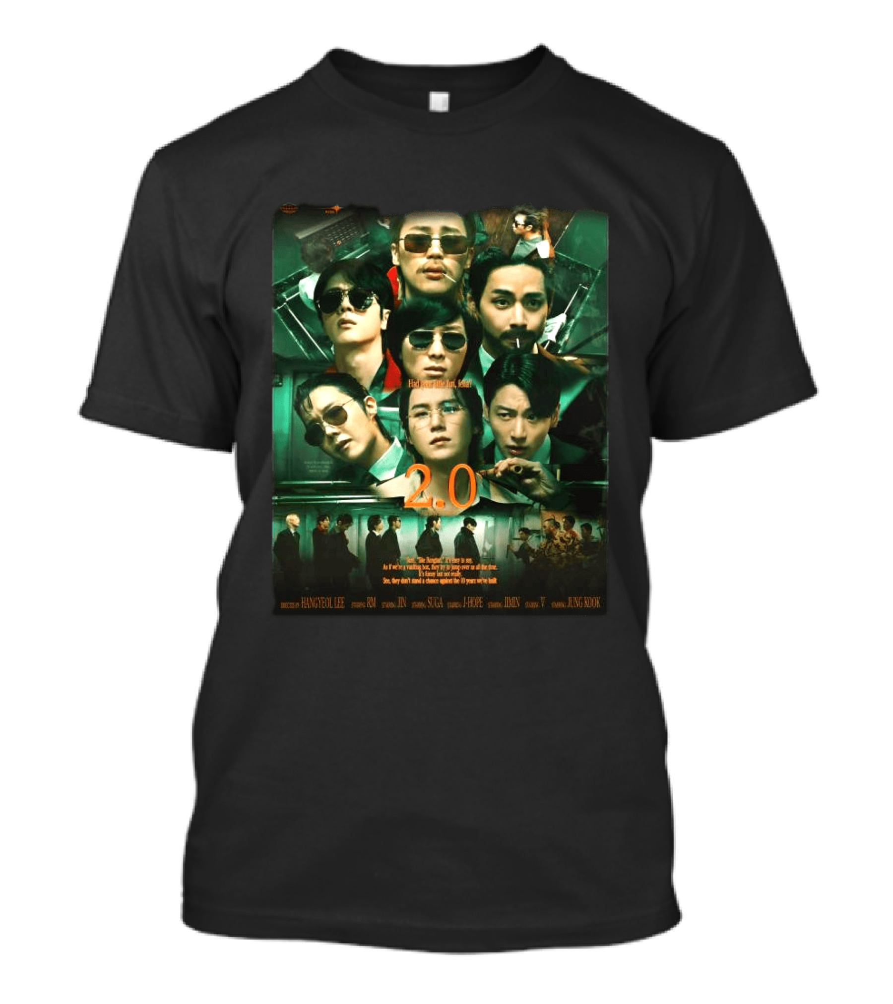 BTS Arirang Album Had Your Little Fun Fella 2.0 Movie T-Shirt