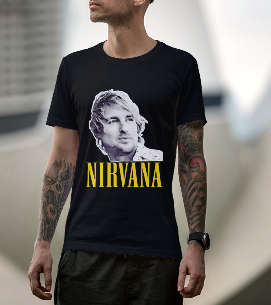 Nirvana Owen Wilson Mashup T-Shirt