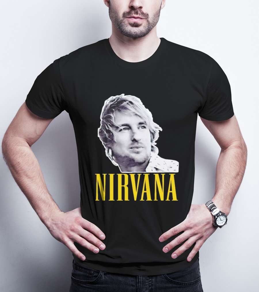 Nirvana Owen Wilson Mashup T-Shirt