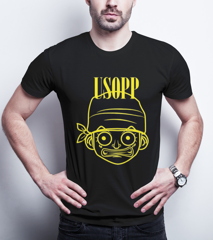 Ussop One Piece Straw Hat Crew Bandana Fan T-Shirt
