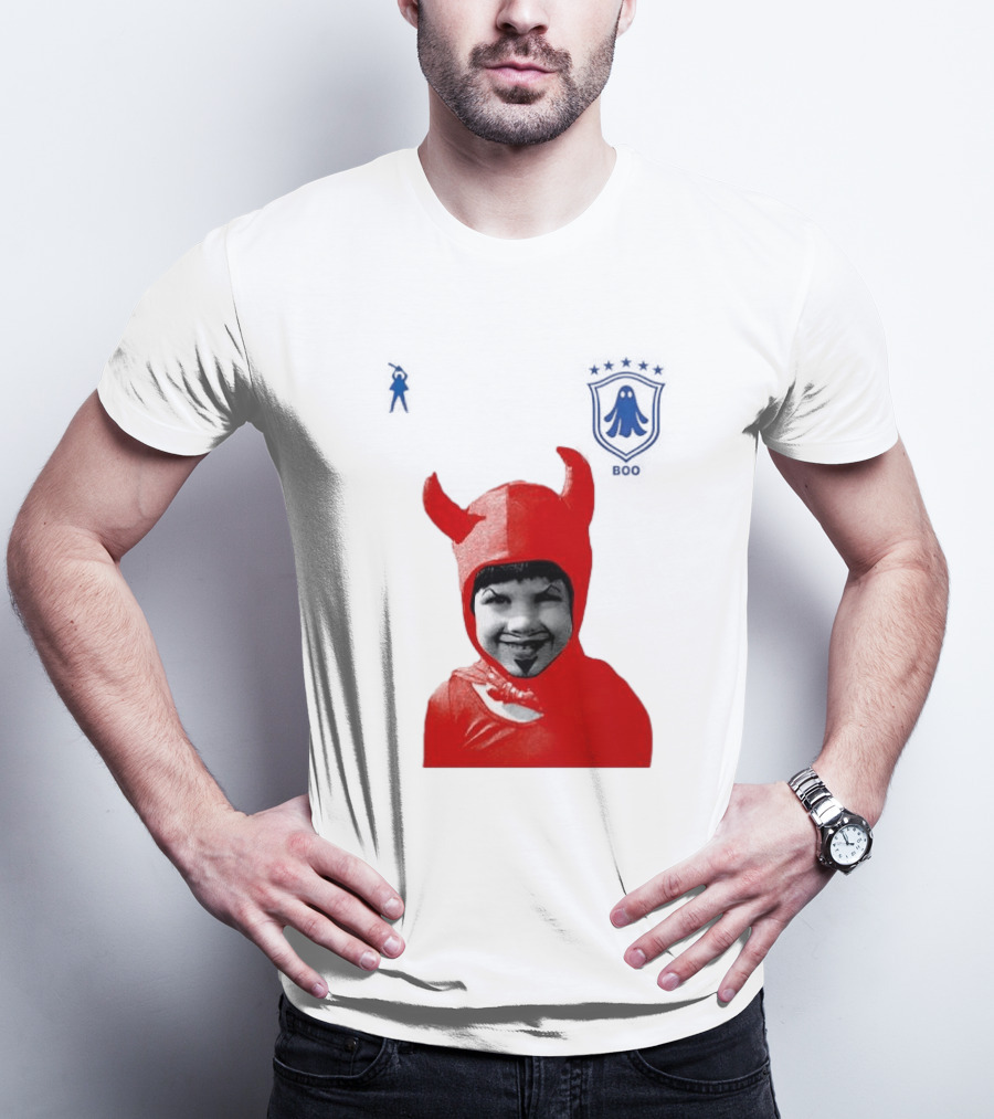 Seleção Diabo Problem Child Red Devil Costume T-Shirt