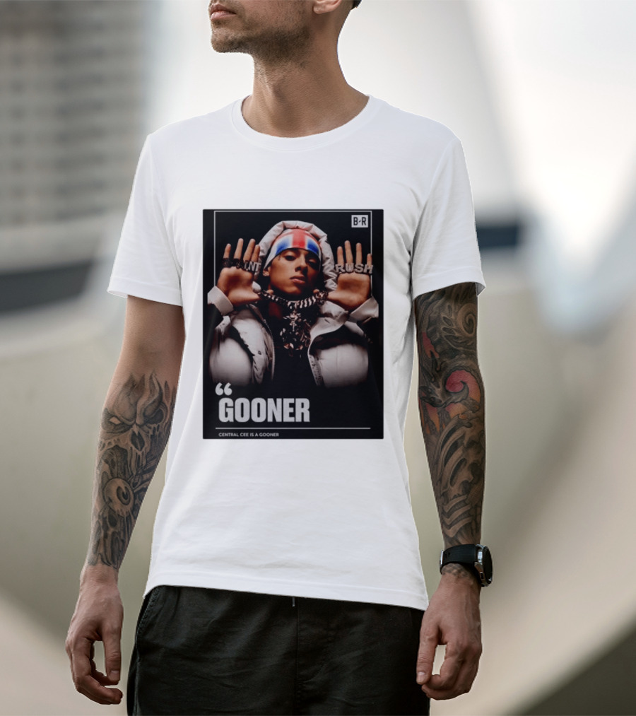 Central Cee Gooner Can't Rush Greatness T-Shirt
