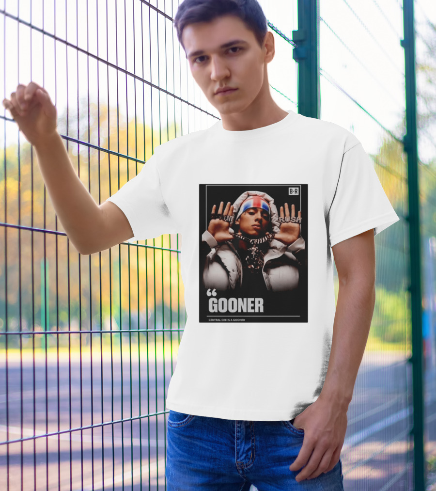 Central Cee Gooner Can't Rush Greatness T-Shirt
