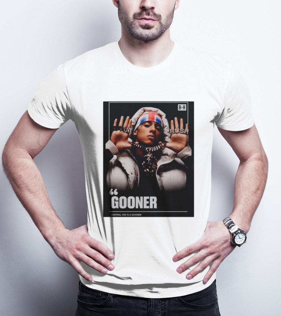 Central Cee Gooner Can't Rush Greatness T-Shirt