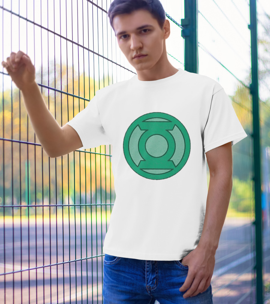 Green Lantern Corps Symbol Comics Hand Me Down T-Shirt