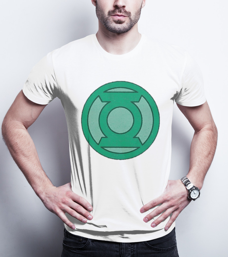 Green Lantern Corps Symbol Comics Hand Me Down T-Shirt
