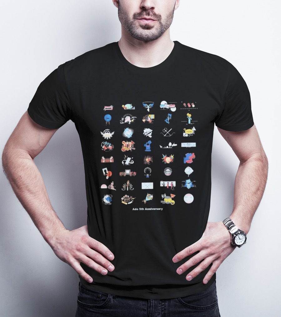 Ado Staff 5th Anniversary Los Angeles Best Adobum T-Shirt