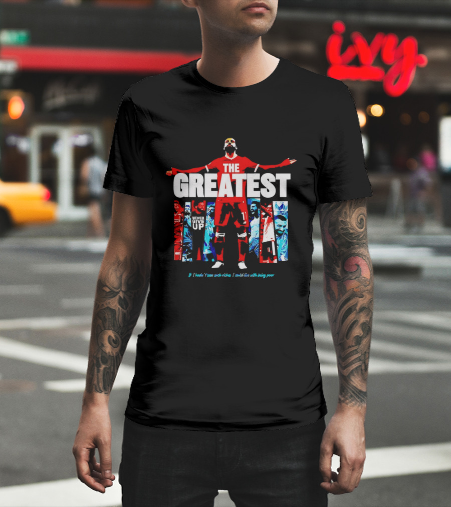 Mohamed Salah The Greatest Liverpool Football Icon Riches T-Shirt