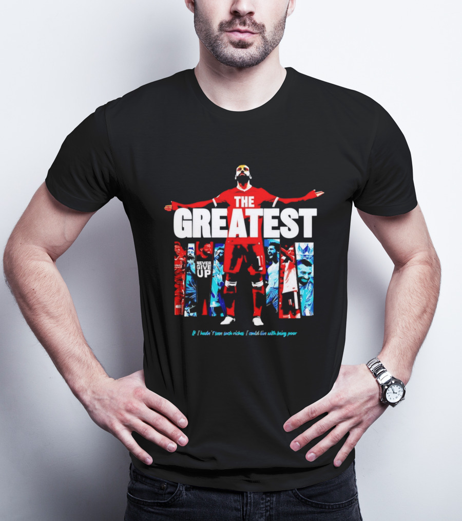 Mohamed Salah The Greatest Liverpool Football Icon Riches T-Shirt