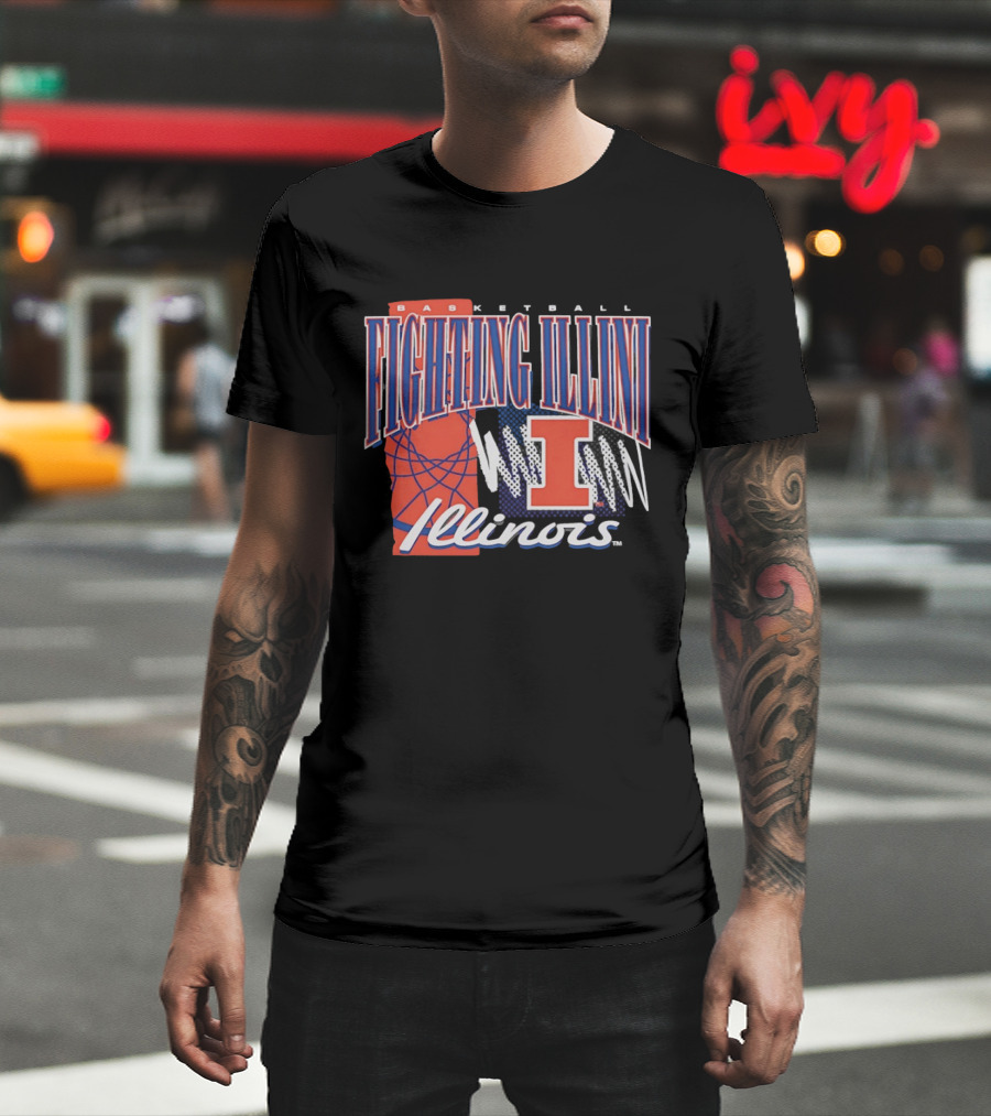 Illinois Fighting Illini Basketball T-Shirt