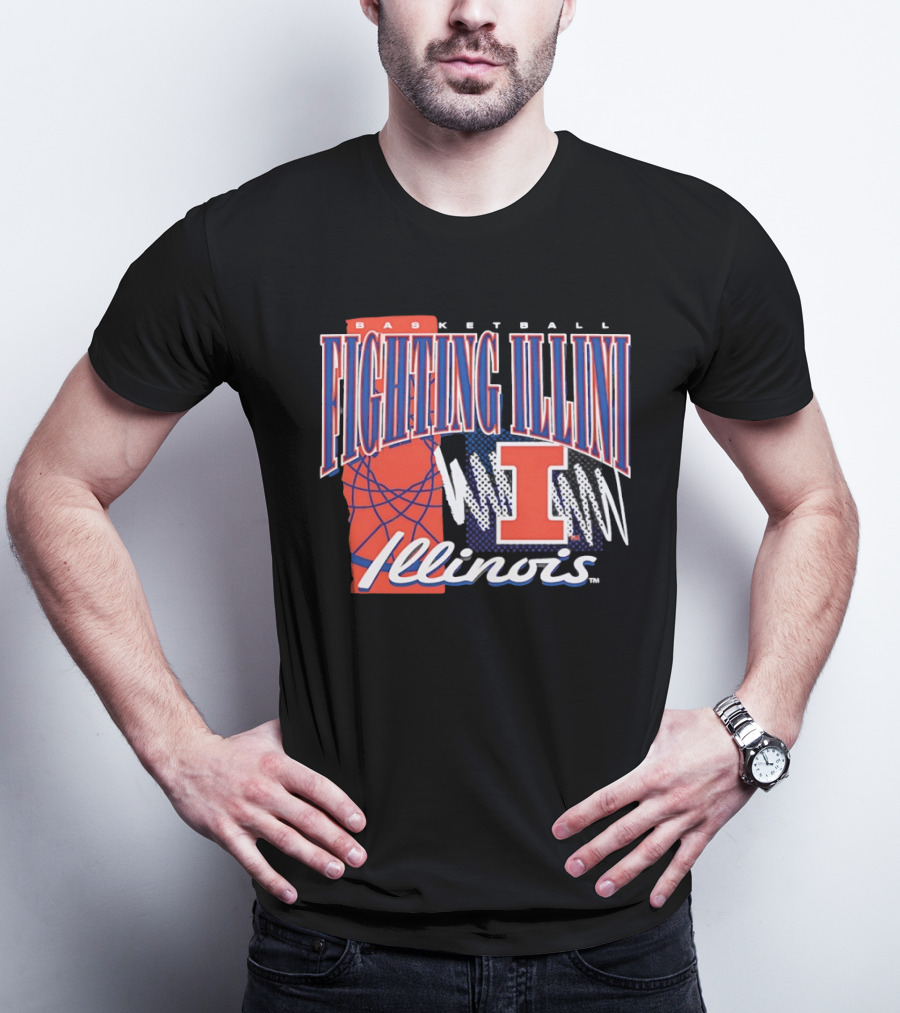 Illinois Fighting Illini Basketball T-Shirt