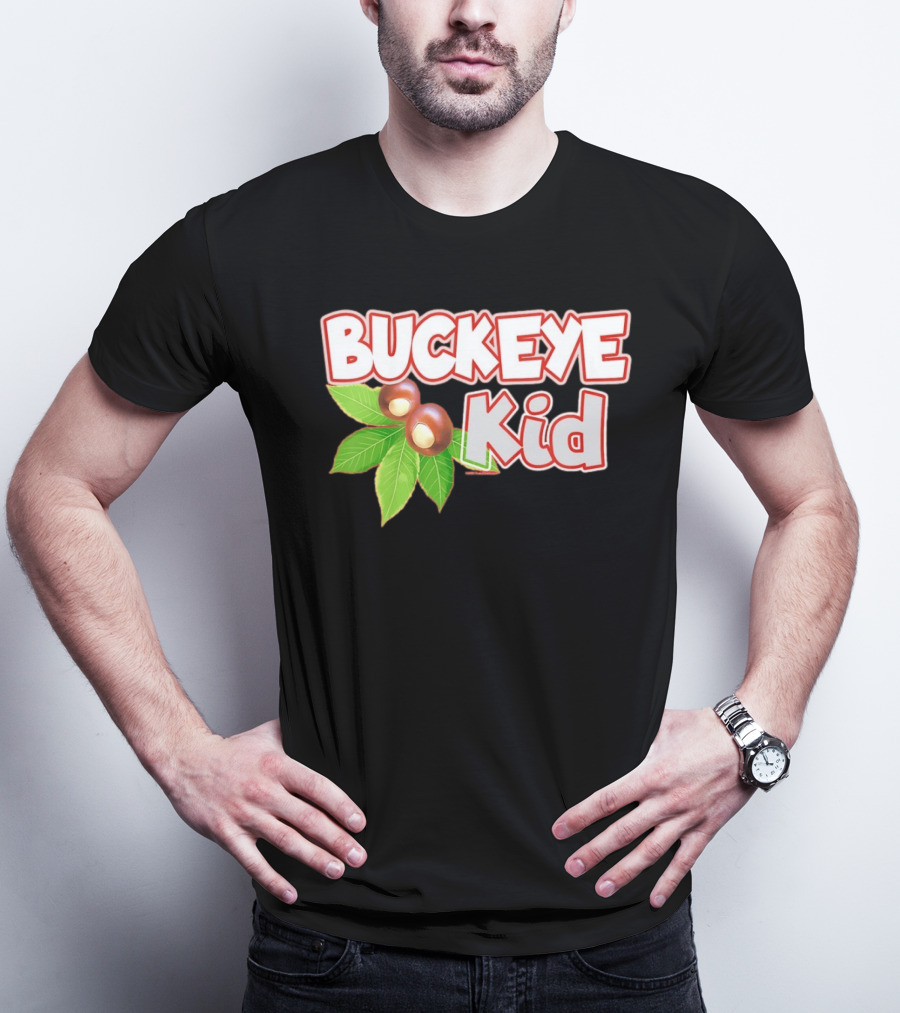 Buckeye Kid Ohio Tree Nut Leaf Home T-Shirt